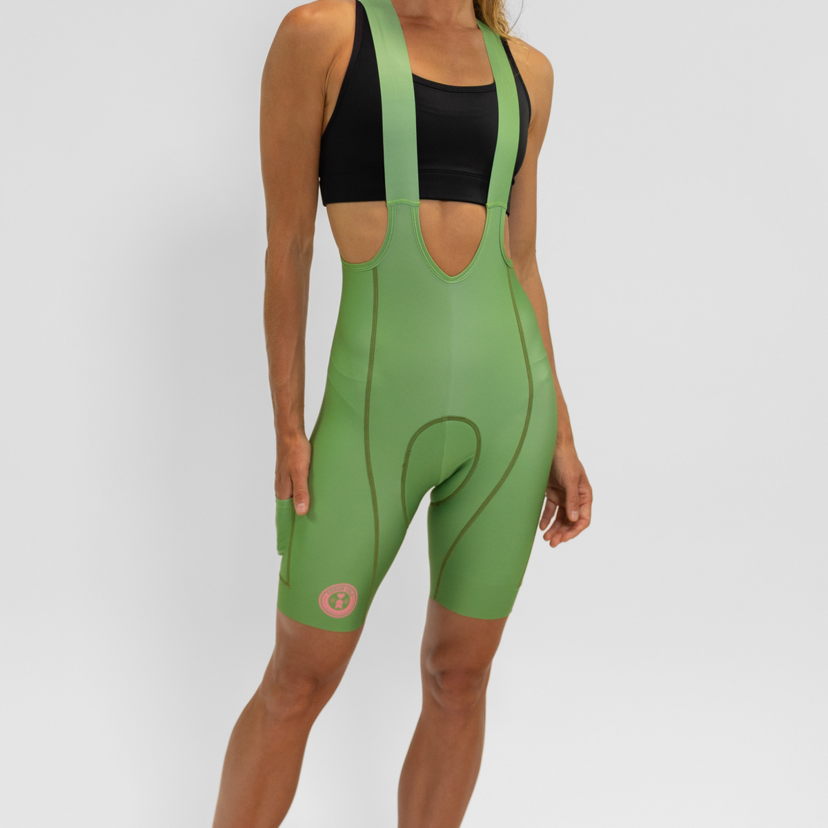 Women's Cycling Bibs in Cactus – Coeur Sports